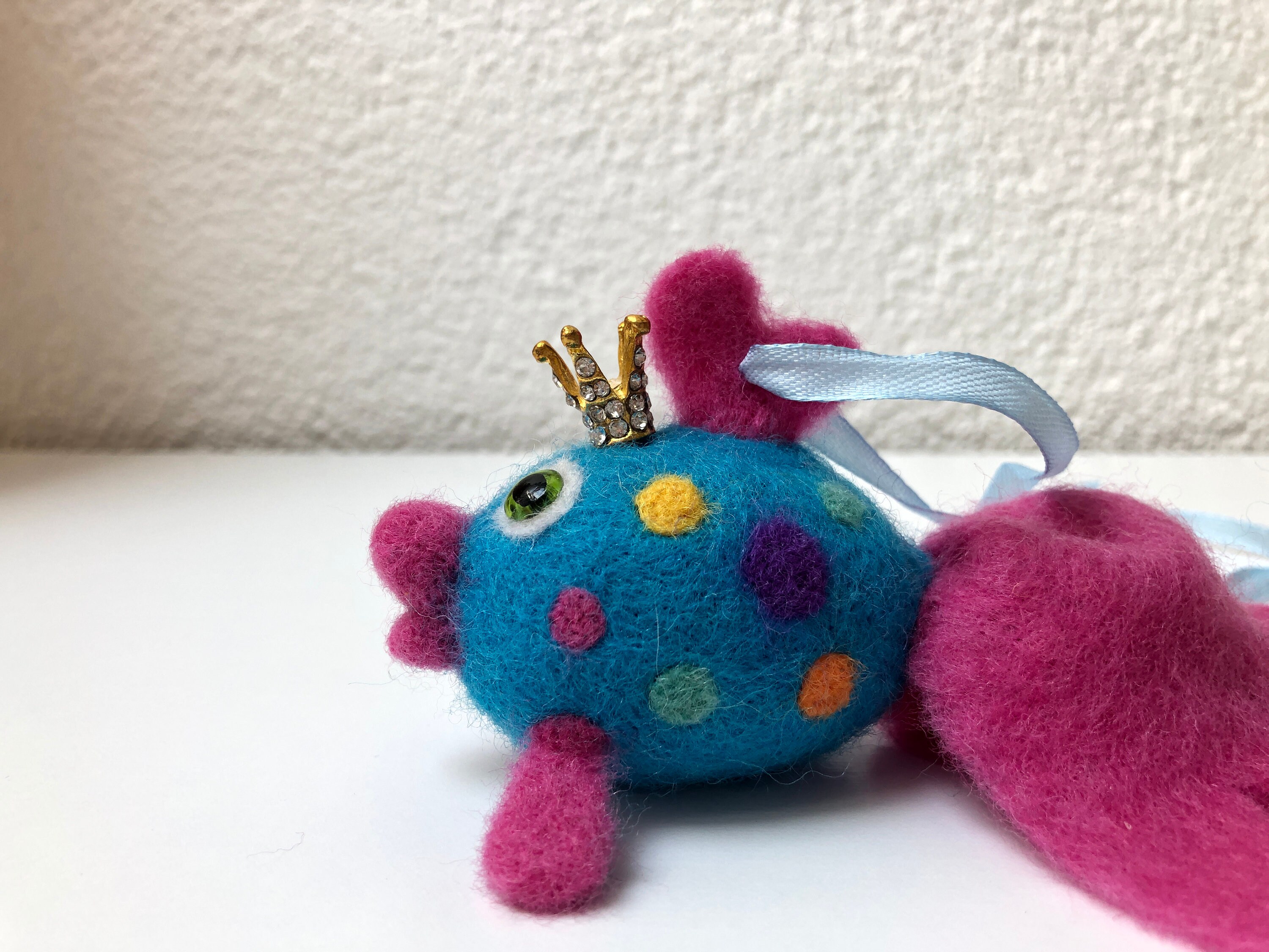 Needle Felted Princess Fish - Etsy