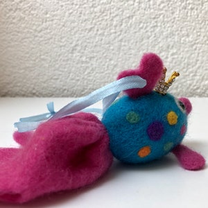 Needle Felted Princess Fish - Etsy