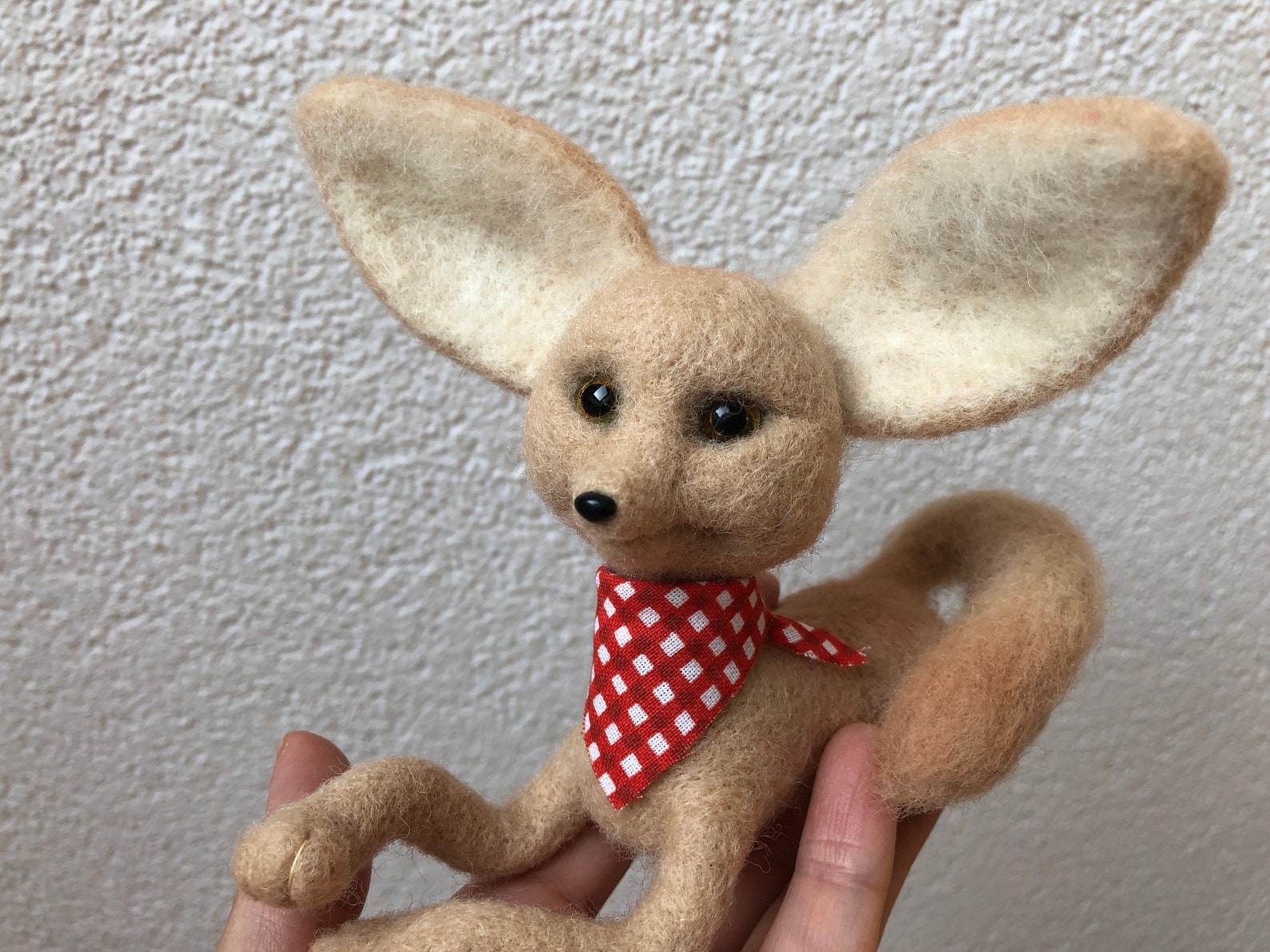 Needle Felted Fennec Fox - Etsy