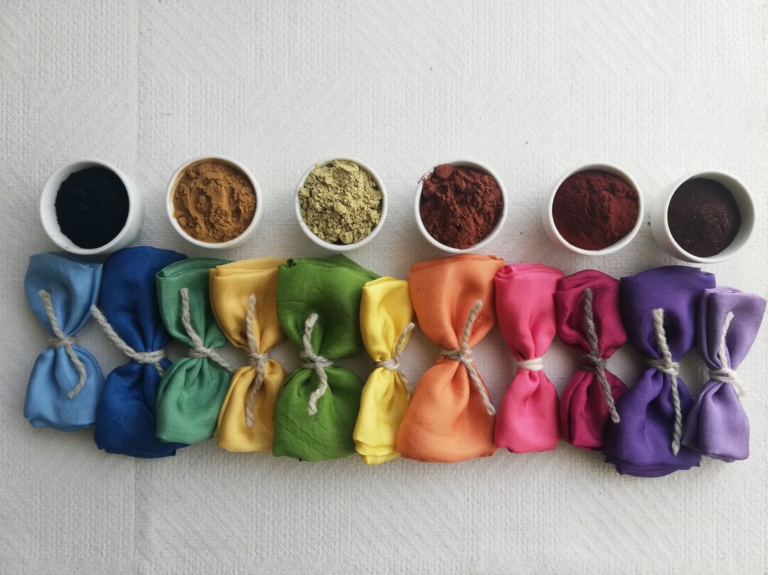 Rainbow Dye Kit. Natural Dye Kit. Eco Friendly Gift. Natural - Etsy ...