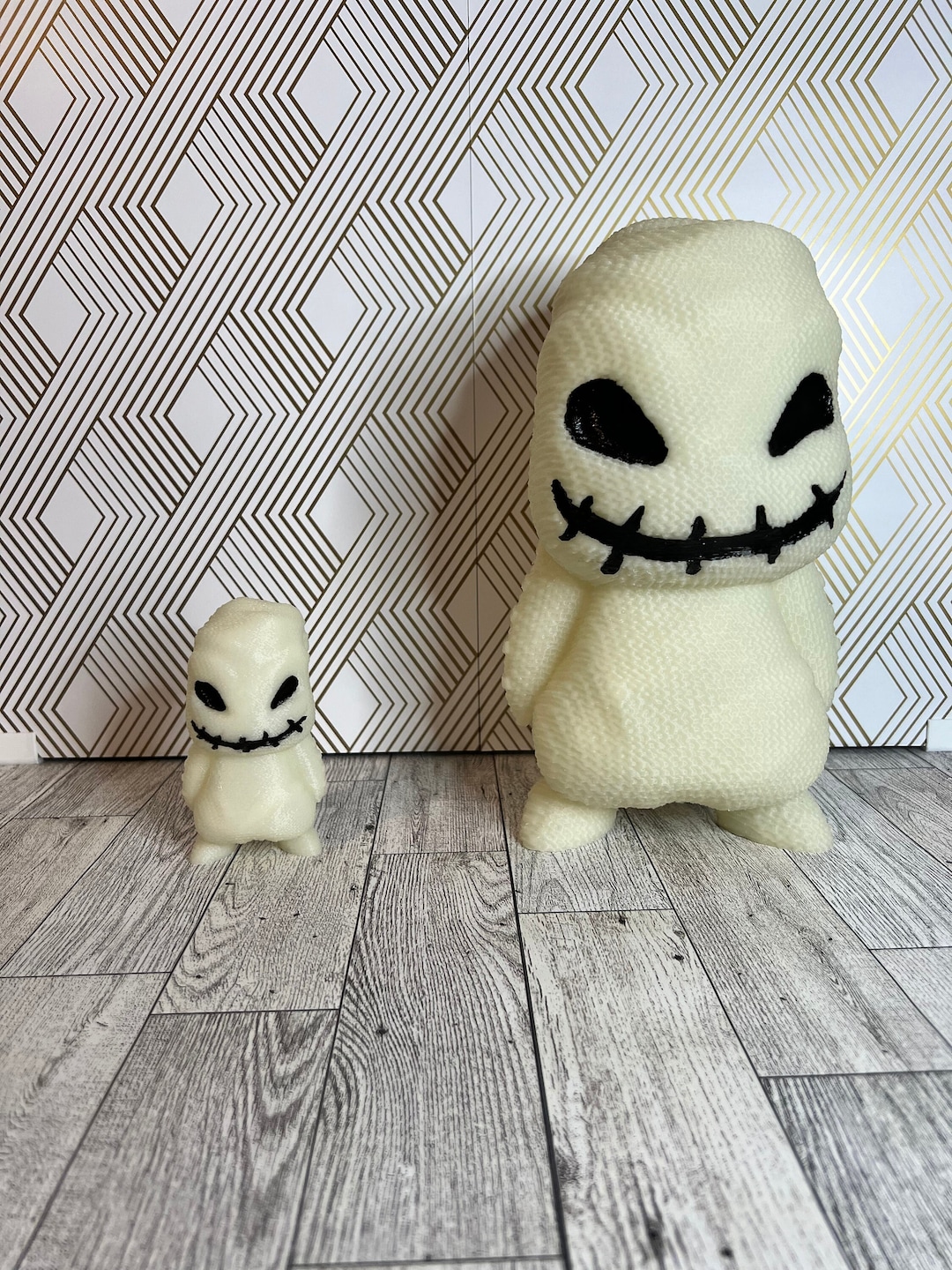 3D Printed Oogie Boogie (glow in the Dark!) - Etsy