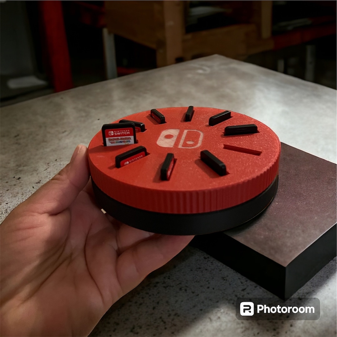 3D Printed-nintendo Switch Game Holder spinner - Etsy
