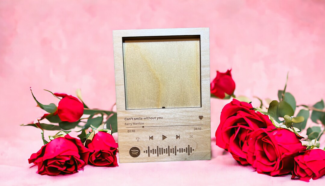 Custom Song Picture Frame - Etsy