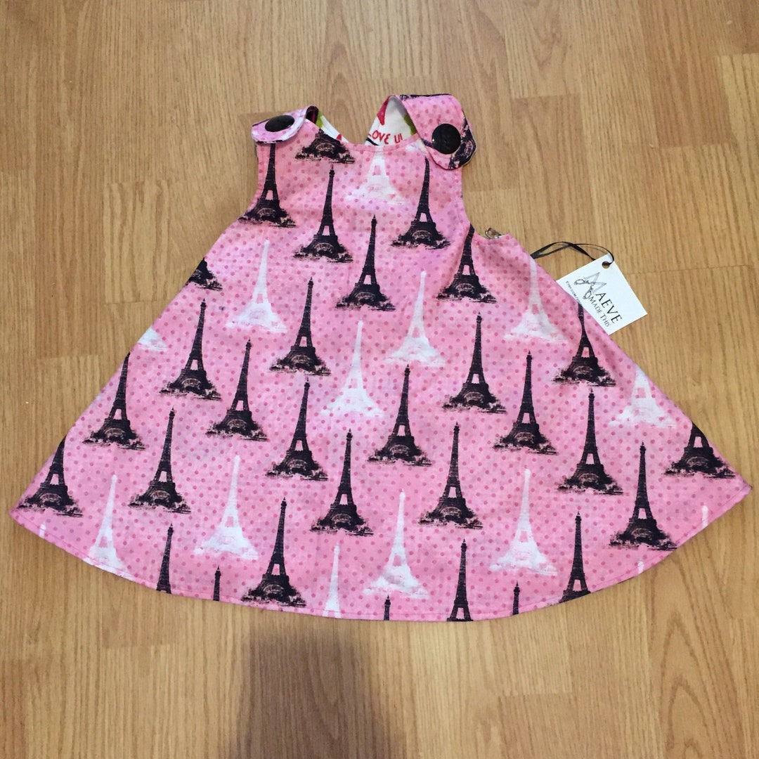 Reversible Rockstar Toddler Jumper Dress 2T - Etsy