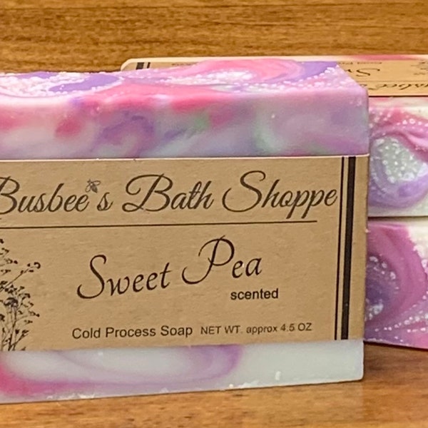 Sweet Pea Soap - Etsy