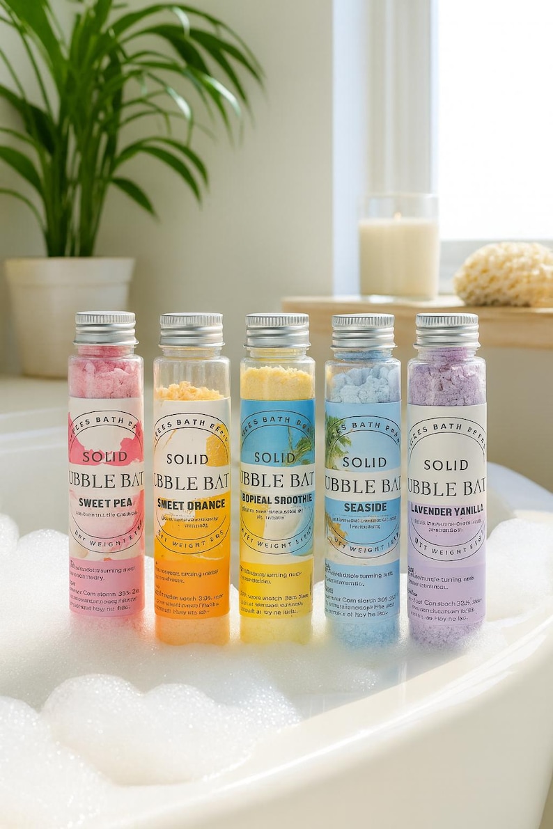 Bubble Bath Powder: Long Lasting Bubbles - Etsy