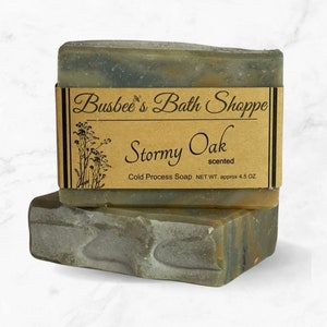 Stormy Oak Cold Process Soap - Etsy
