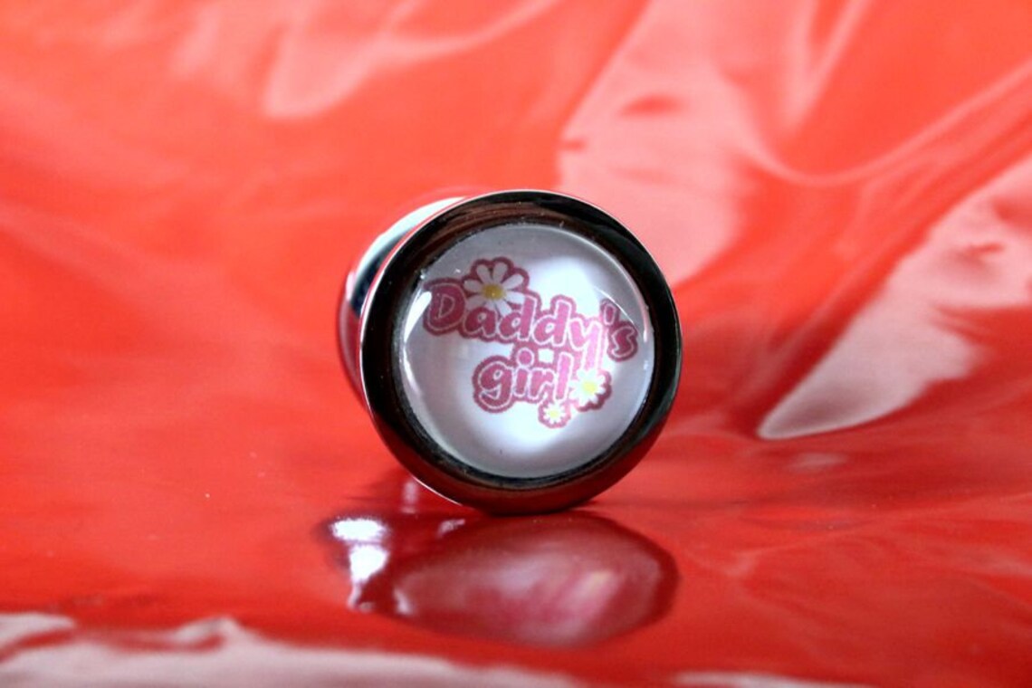 Daddys Girl Custom Butt Plug 3 Sizes Available Stainless Etsy