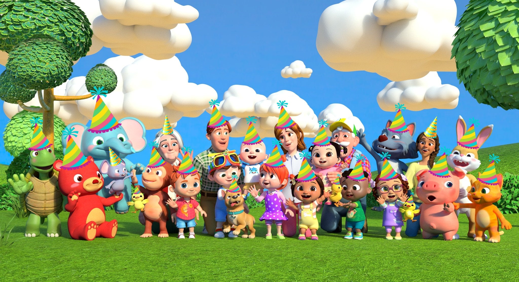 CocoMelon PRINTABLE Clip Art JJ Decoraties Cocomelon - Etsy België