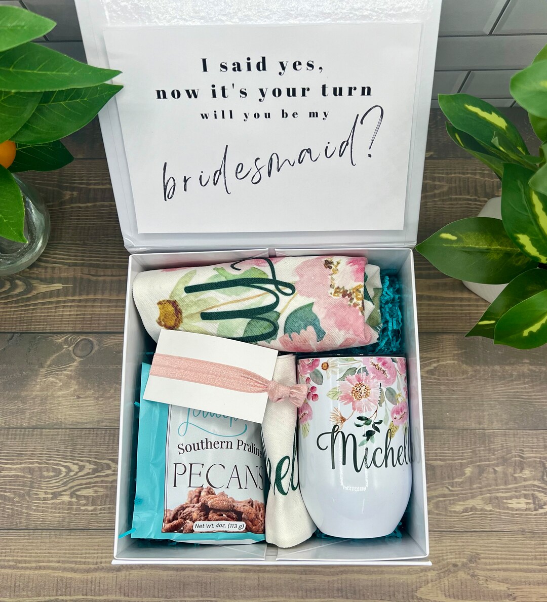 Personalized Bridesmaid Proposal Invitation - Will You Be My Maid of ...