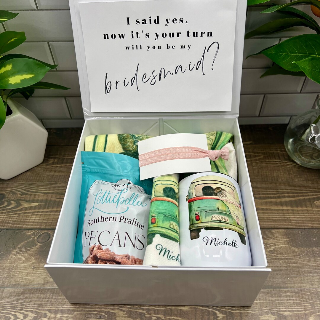 Personalized Bridesmaid Proposal Invitation - Will You Be My Maid of ...