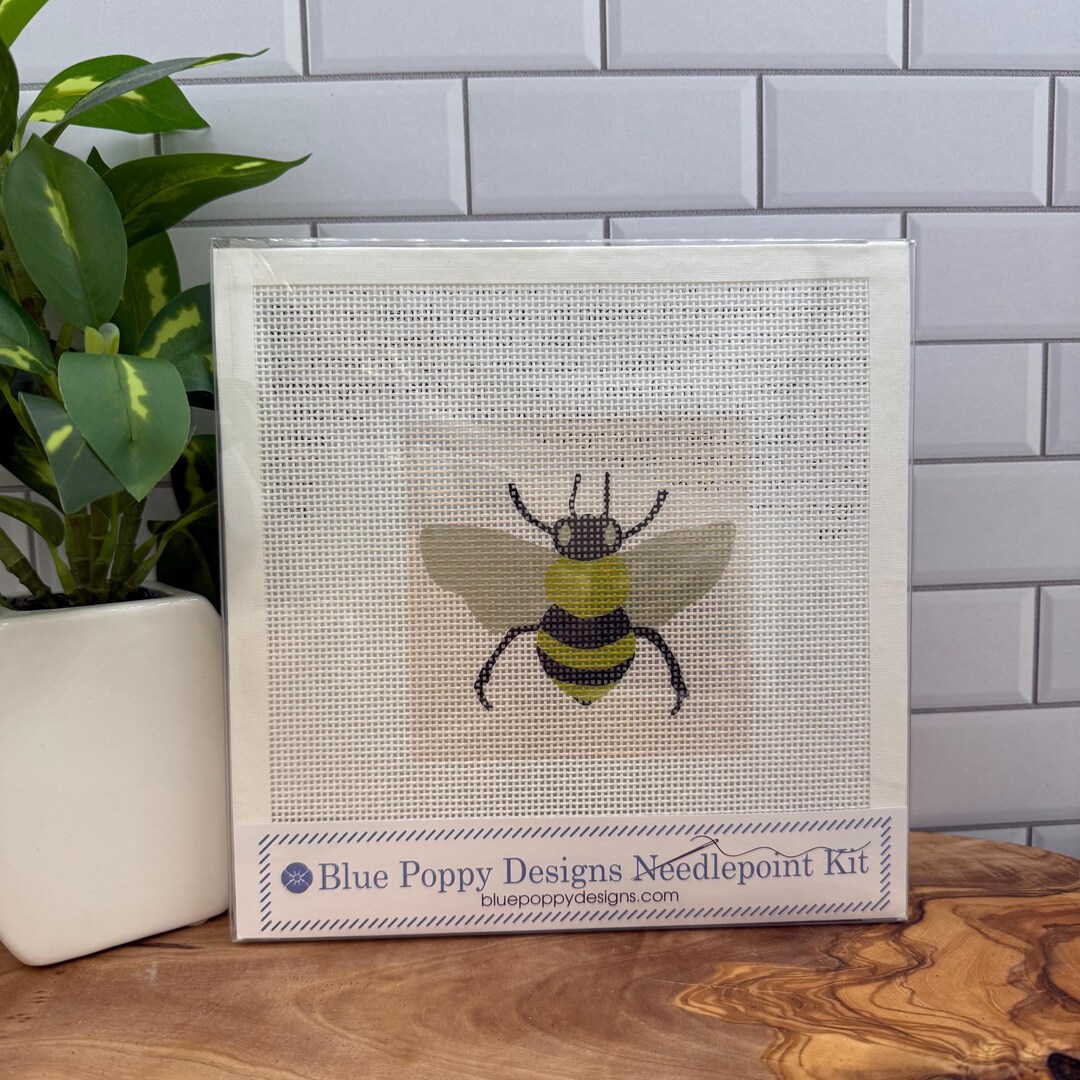 Bee Needlepoint Kit - Etsy