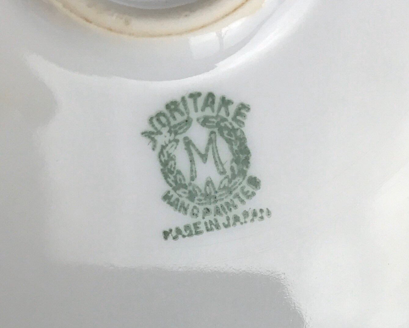 Art Deco Noritake Lusterware With Daffodils, Cake Plate, Charger Plate ...