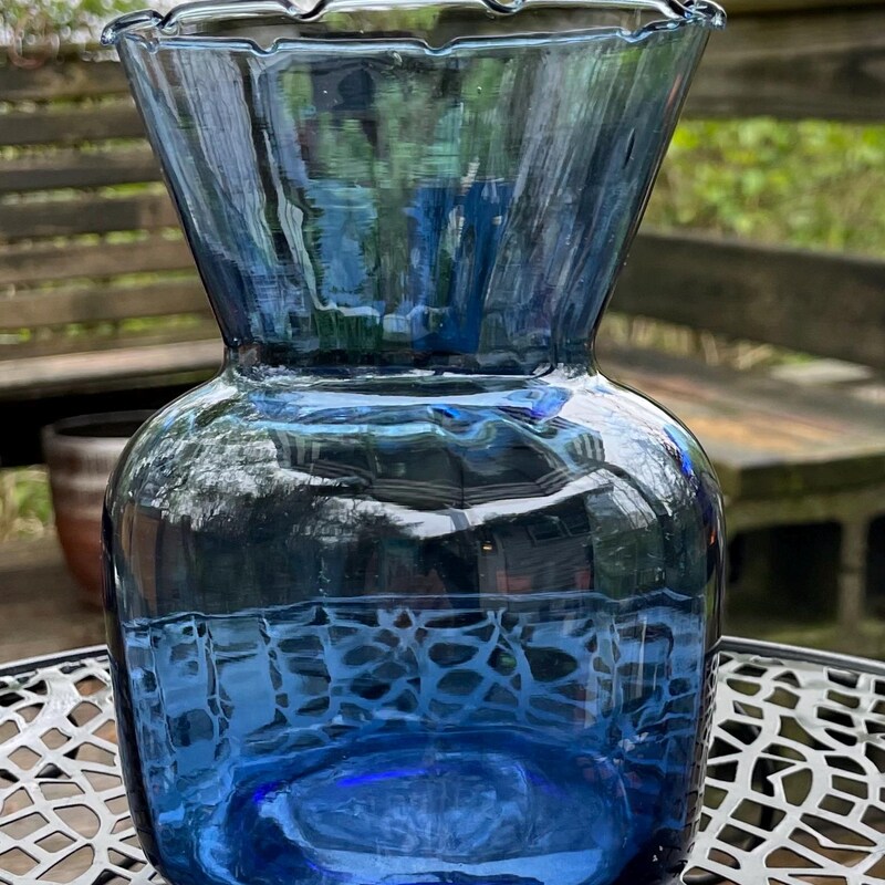 Fluted Vase - Etsy