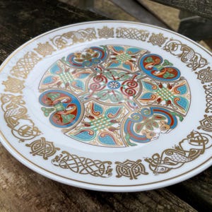 Celtic Collectible Plate, Vintage Spode Bone China, Lindisfarne, Irish ...