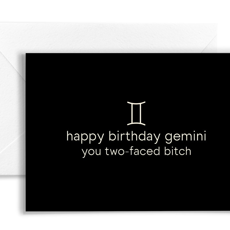 Gemini Birthday - Etsy