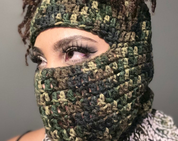 Open Top Ski Mask - Etsy