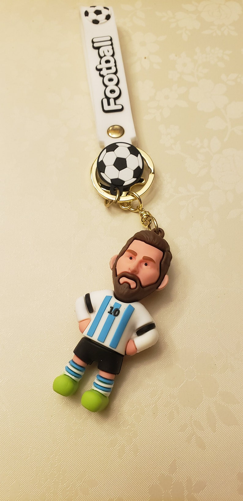 Keychain Lionel Messi Argentina Selection Soccer - Etsy