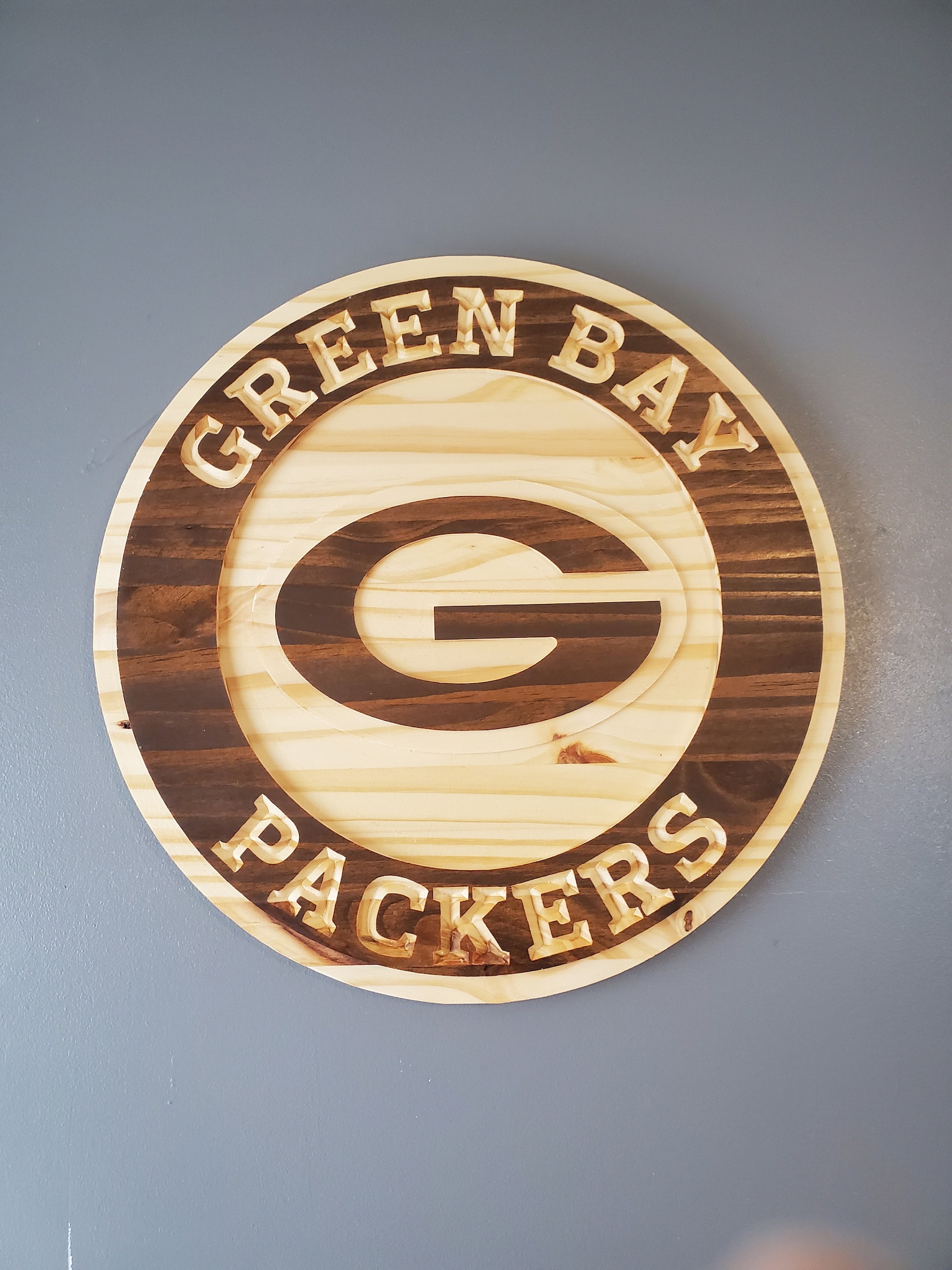 Green Bay Packers Sports Sign - Etsy