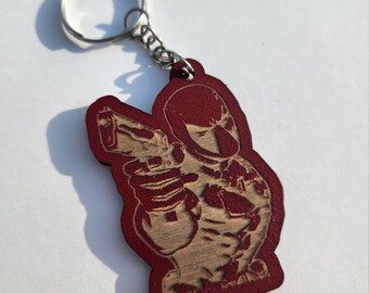 Deadpool Keychain - Etsy