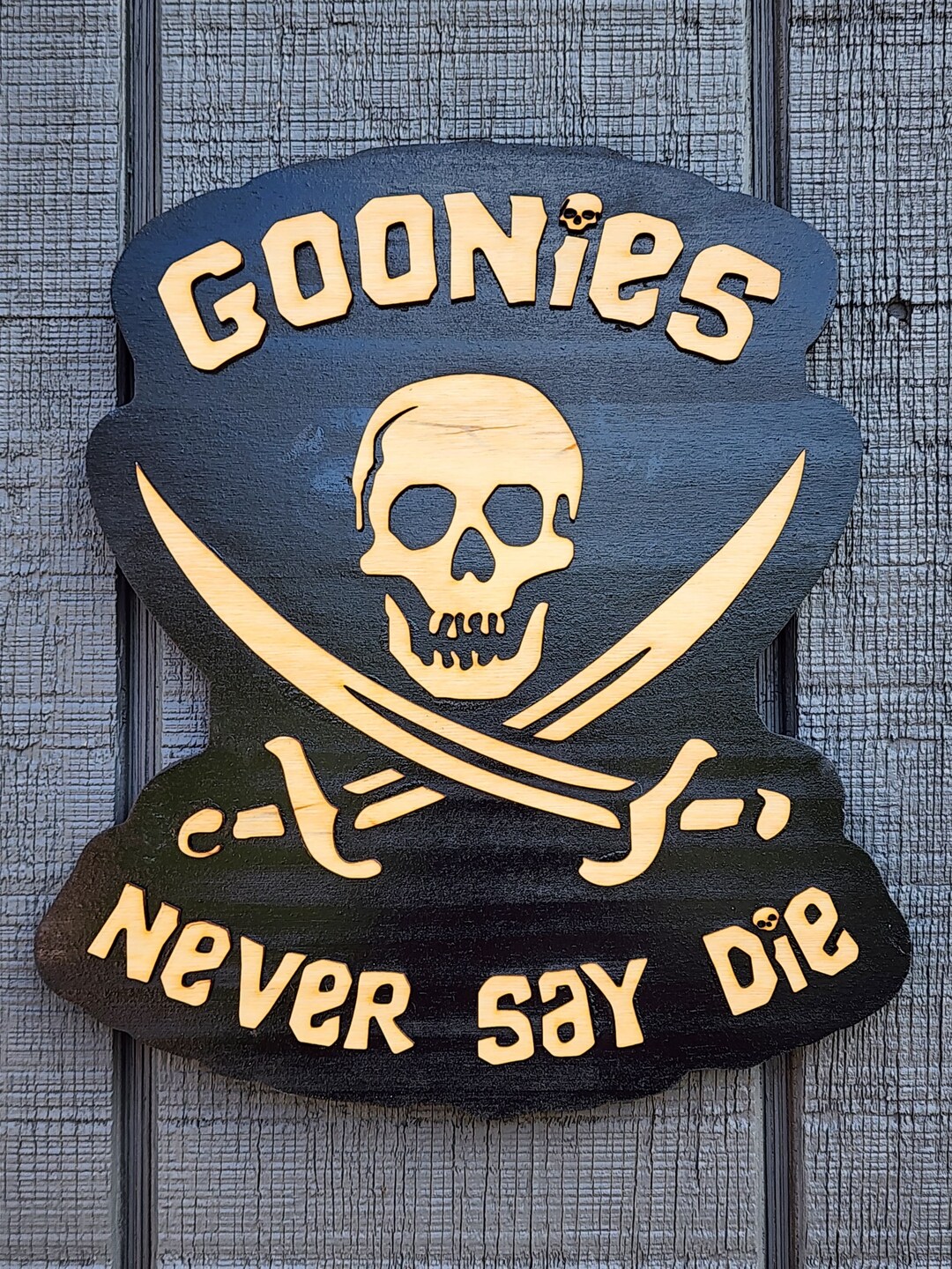 Goonies Never Say Die Wall Sign - Etsy