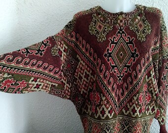 Tapestry Sweater Pattern - Etsy