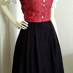 Trachten Dress Dirndl Bavarian Dress German Folk Dress Prairie Dress ...