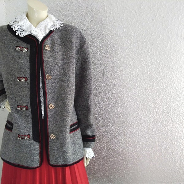 Boiled Wool Jacket - Etsy