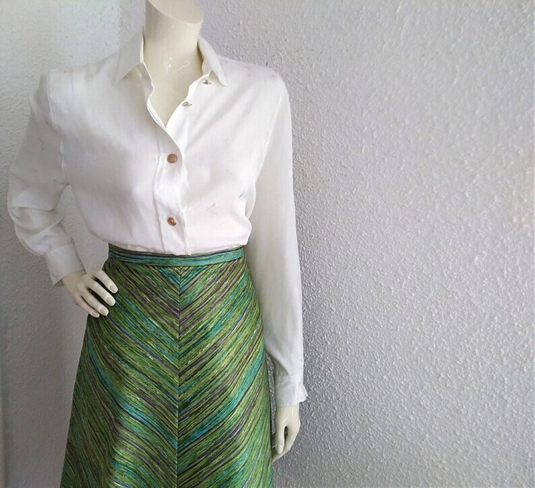 80s MARIO ROSELLA Minimalist Blouse Horse and Carriage Pattern Blouse ...