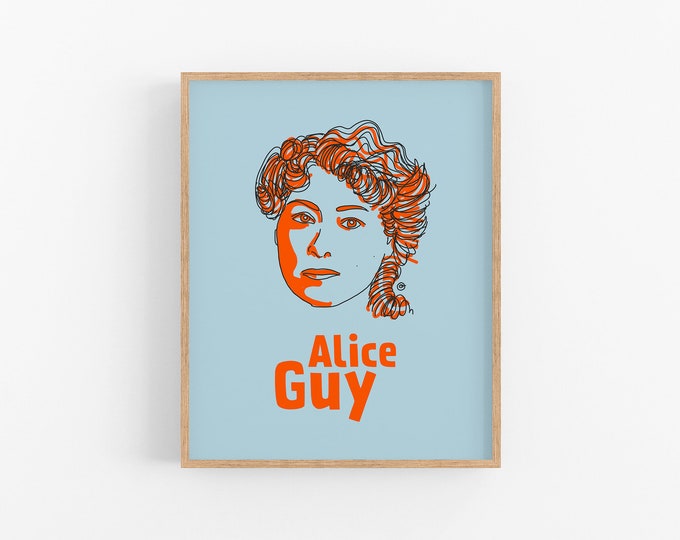 Alice Guy Blaché Inkcredible Women - Etsy