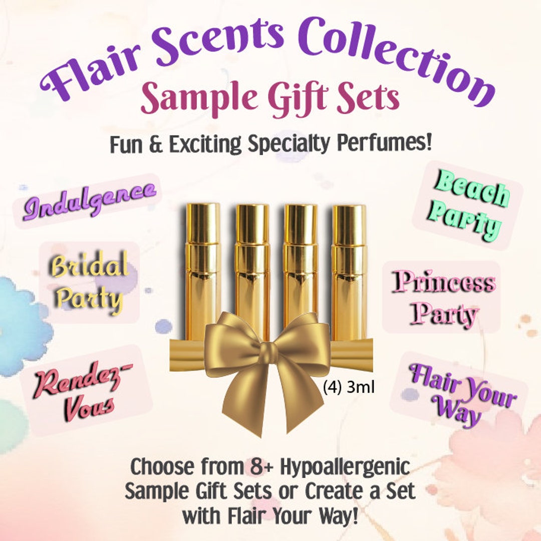 Modern Perfumes Samples Gift Set,flair Scents,specialty Gourmand With ...