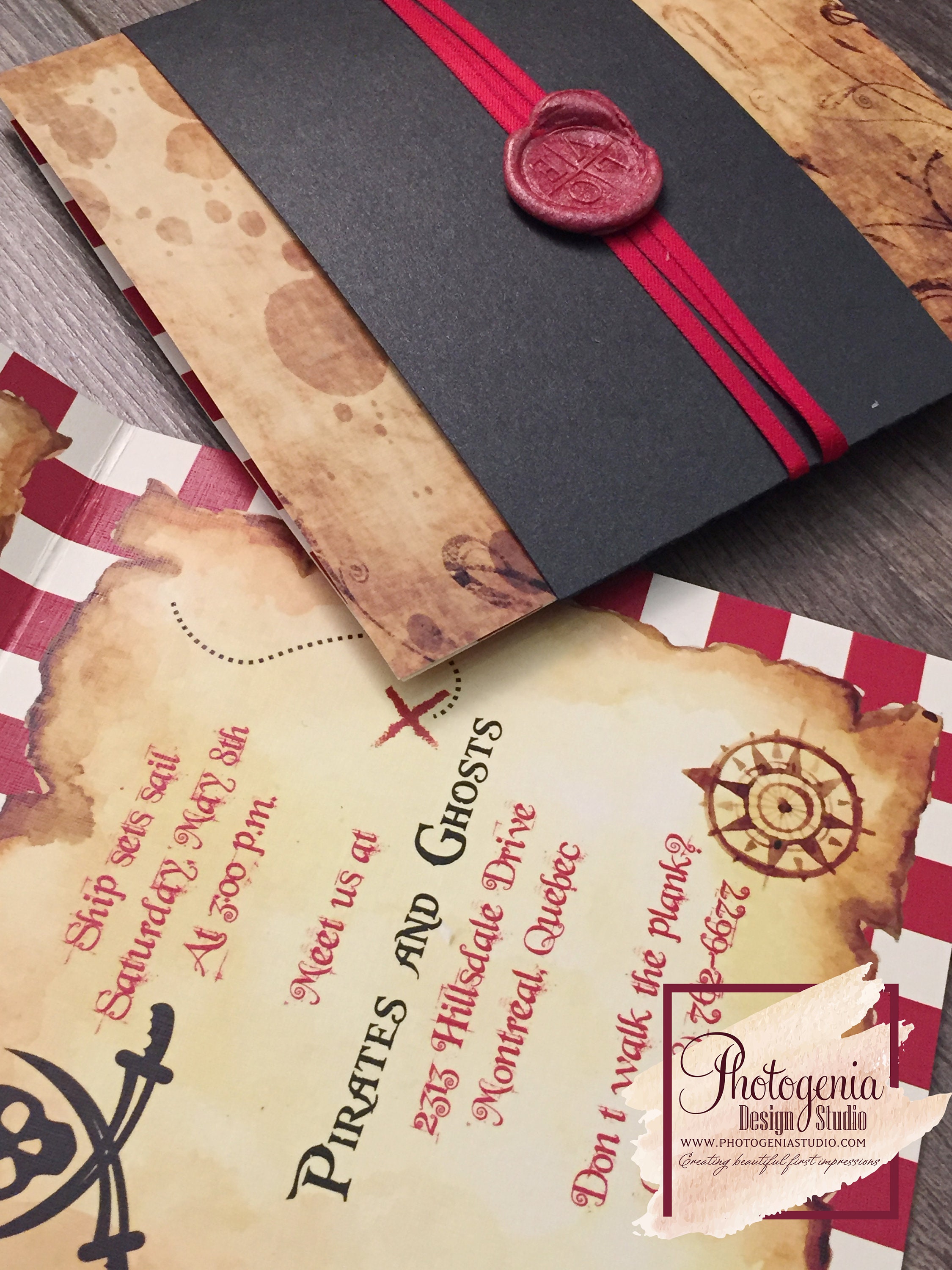 Pirate Birthday invitation Pirates Invitation Pirates | Etsy