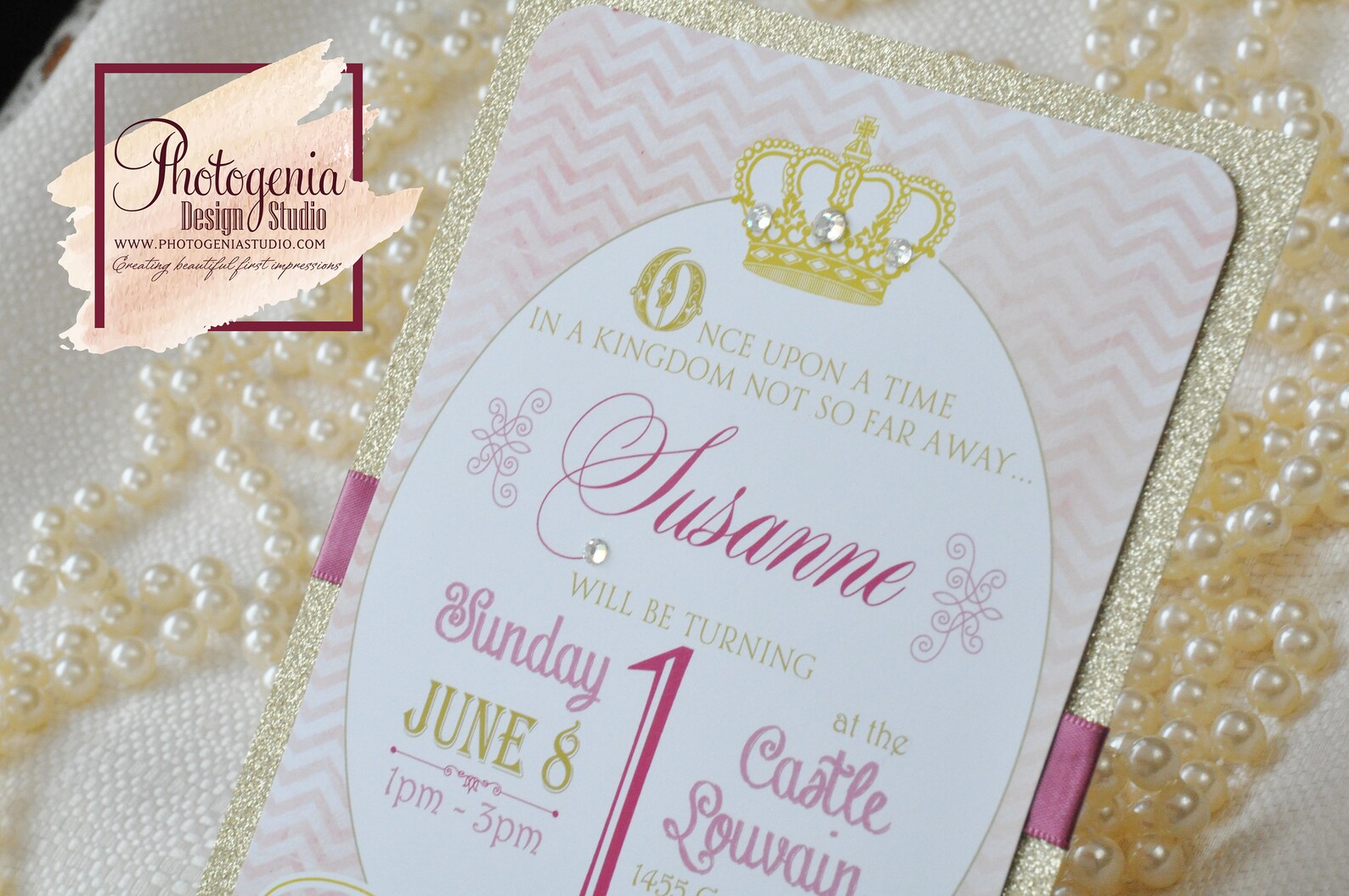 Handmade Princess Birthday Invitation Princess Invitation | Etsy