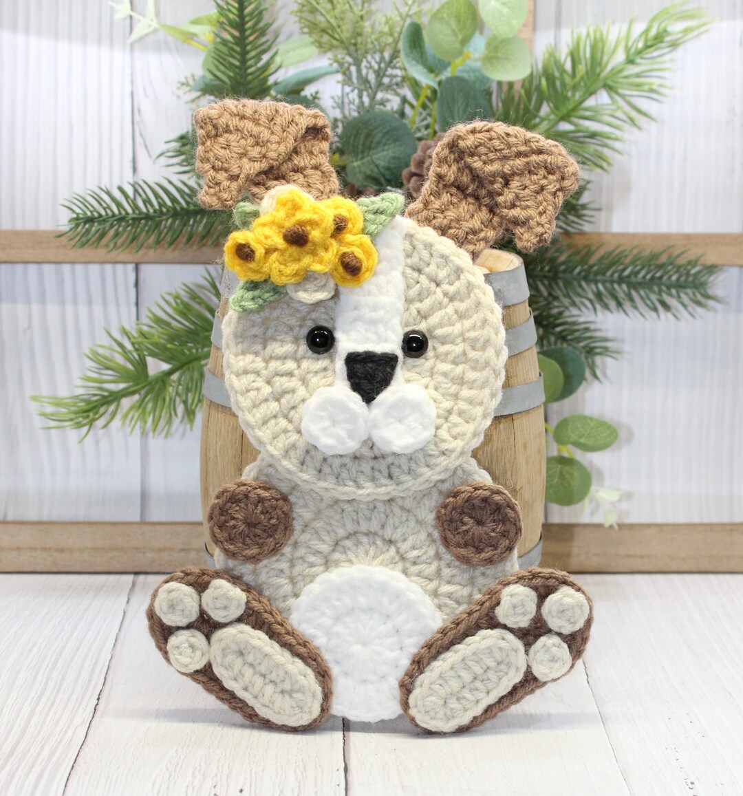 Crochet Boho Bunny Rabbit Applique Crochet Rabbit Applique Crochet ...