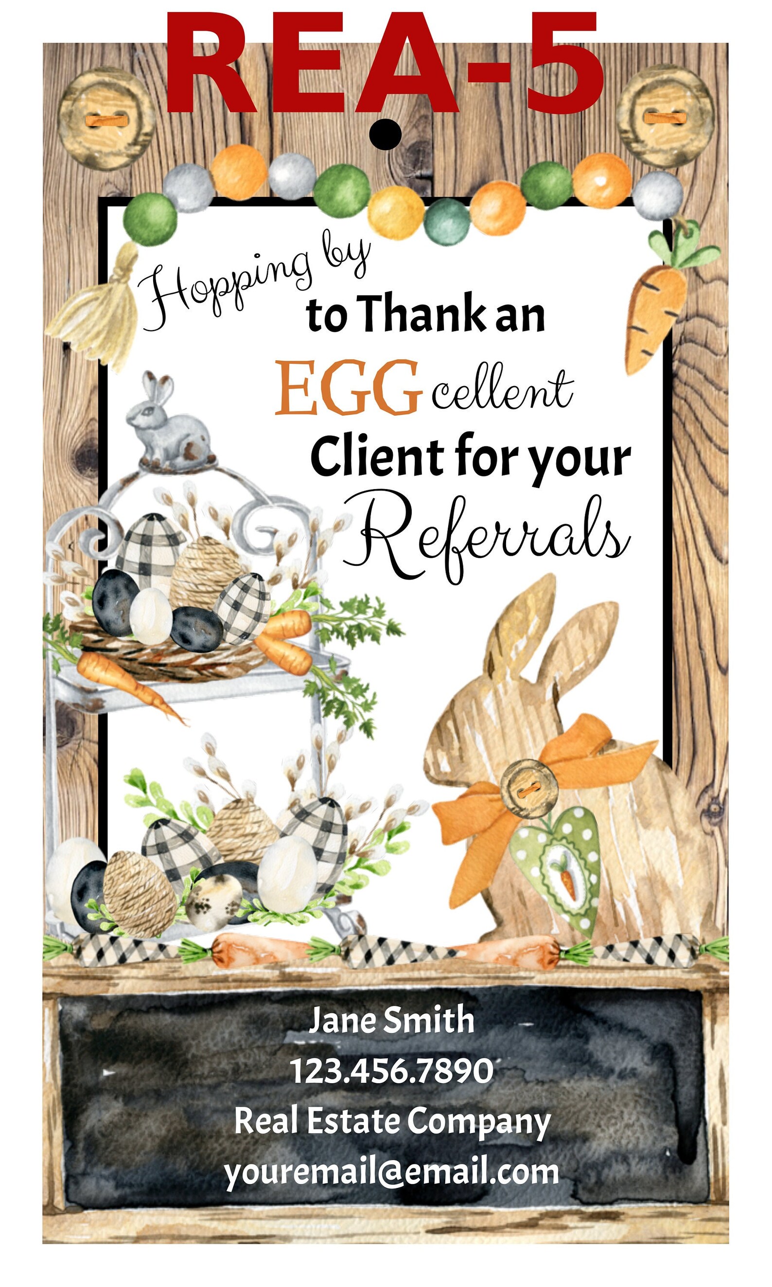Pop by Tag Easter Referral Tag Easter Pop by Tag Real Estate Easter ...
