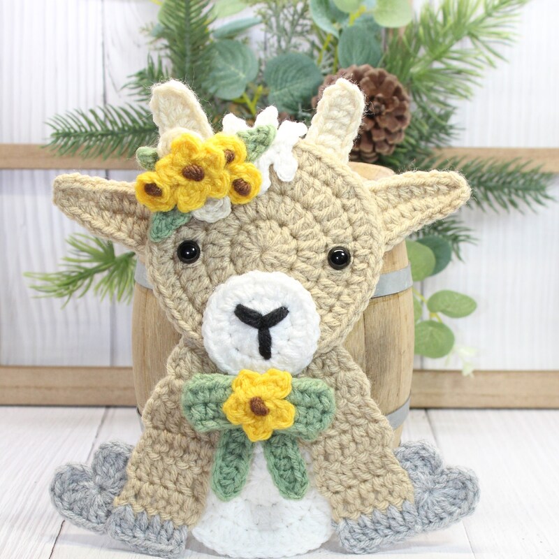 Crochet Goat - Etsy