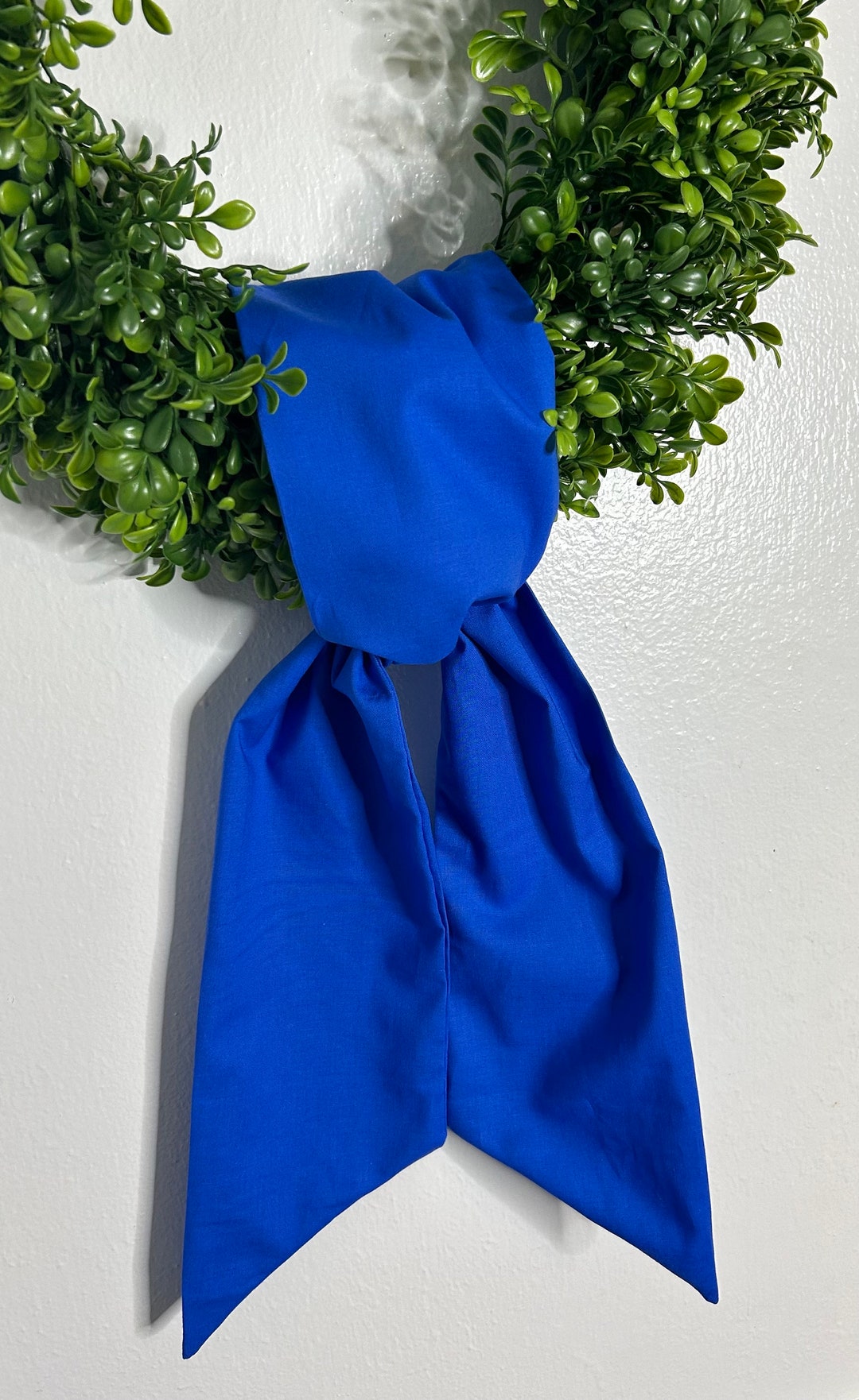 Blank Wreath Sash for Embroidery Sash for Monogram Blank Sash Royal ...