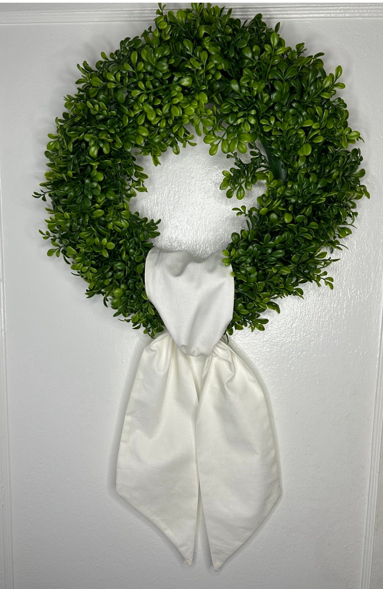 Blank Wreath Sash for Embroidery Sash for Monogram Blank Sash Ivory ...