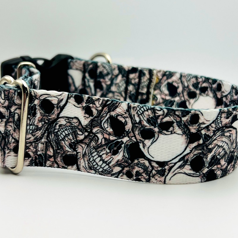 Skull Dog Collar - Etsy