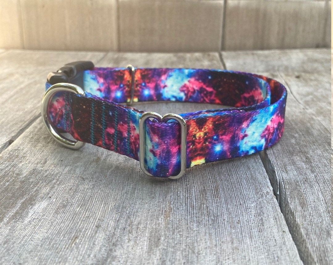 Galaxy Cosmic Dog Collar, Space Dog Collar, Galaxy Collar, Adjustable ...