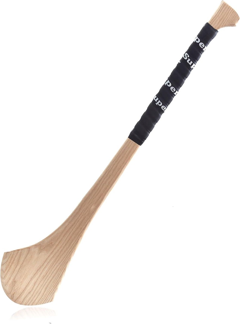 Smart & Sharp Traditional Hurling Stick, Ash Wood With Black Handle ...