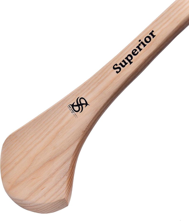 Smart & Sharp Traditional Hurling Stick, Ash Wood With Black Handle ...