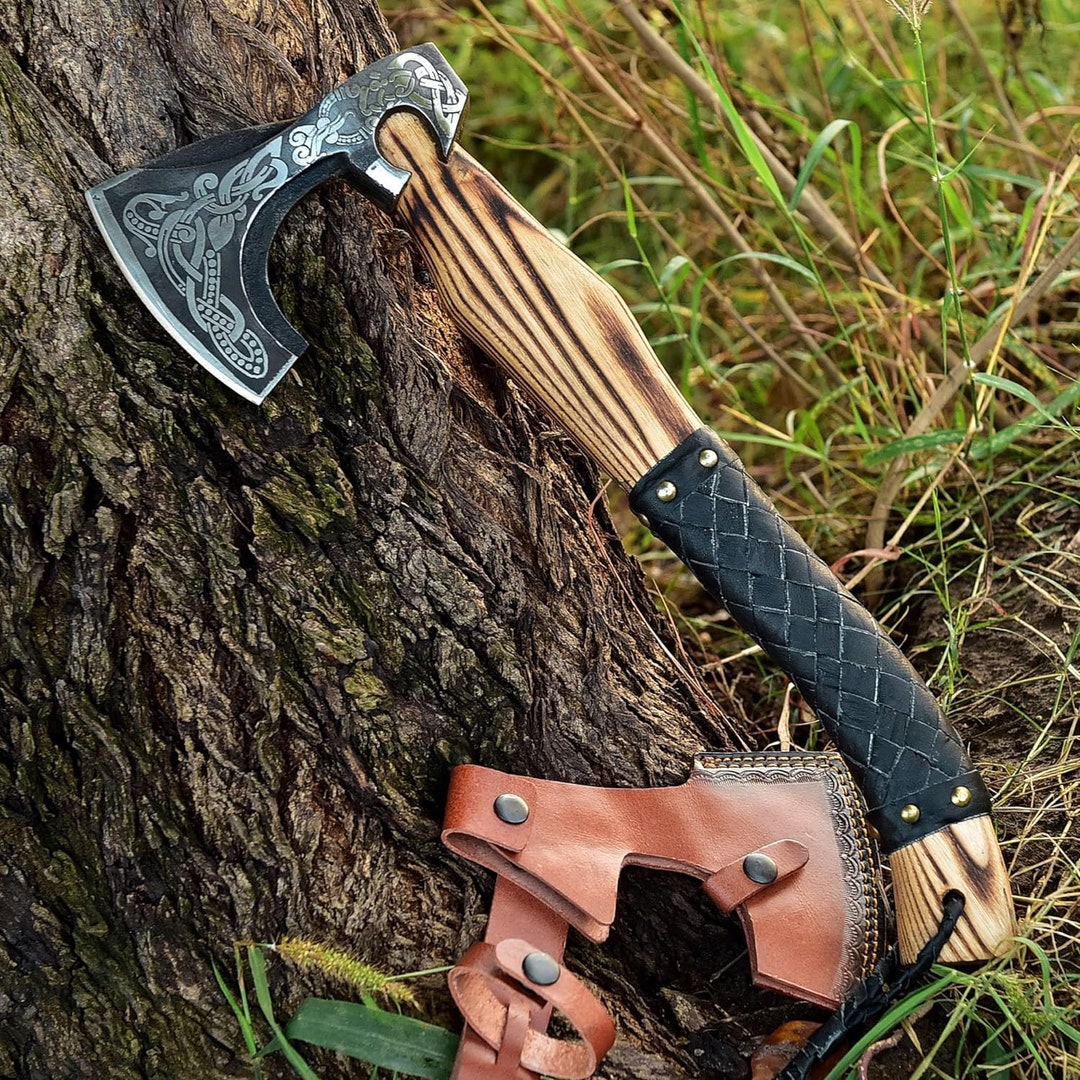 SS Smart & Sharp Sports INC Custom Handmade High Carbon Steel Viking ...