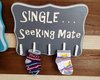 Missing Sock Sign - Etsy