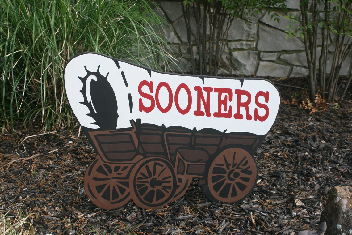 OU Sooner Schooner Yard Sign - Etsy