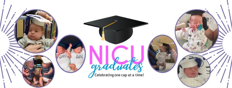 NICU Graduation Package Gift NICU Graduation Cap Diploma and - Etsy