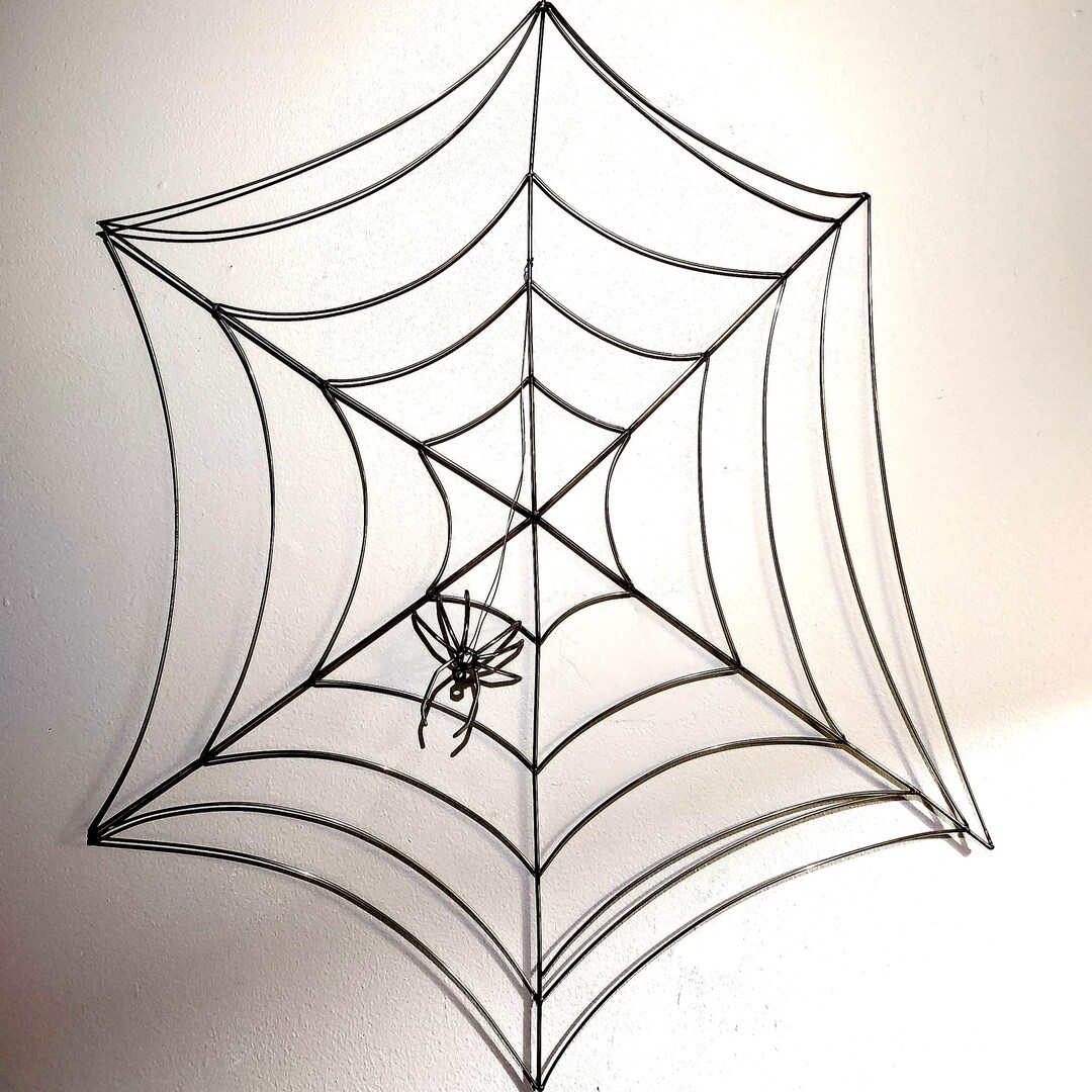 Handmade Welded Spider Web - Etsy