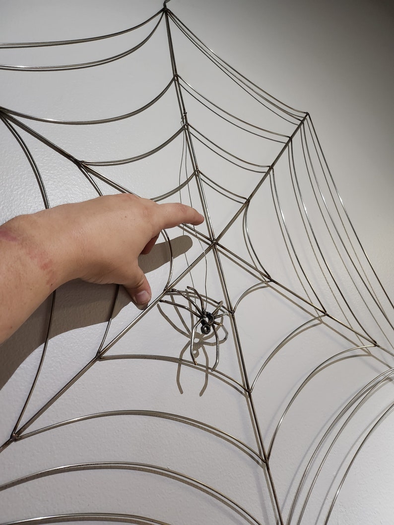 Handmade Welded Spider Web - Etsy