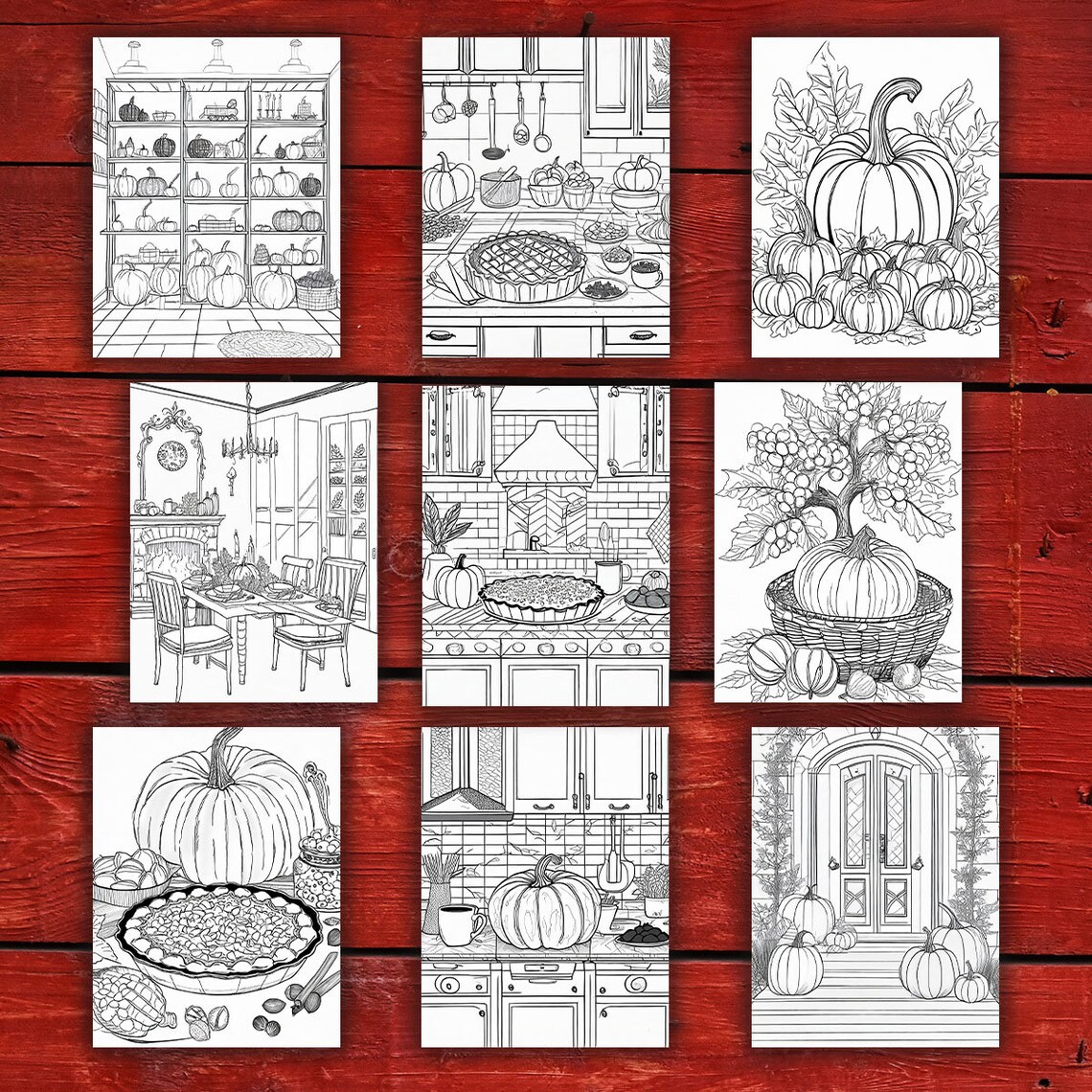 32 !digital! Cute Pumpkin Themed Coloring Pages, Printable Mindset ...