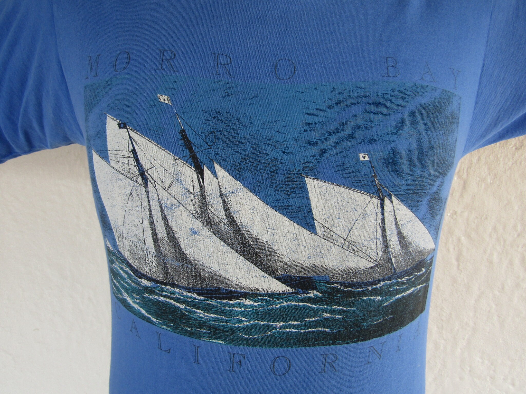 Morro Bay California Souvenir T Shirt/ Medium/ 80's | Etsy